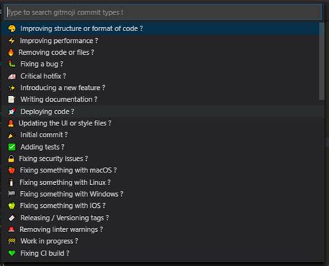 Vscode Extension For Git Commits Gitmoji Style 💯 The Freecodecamp Forum