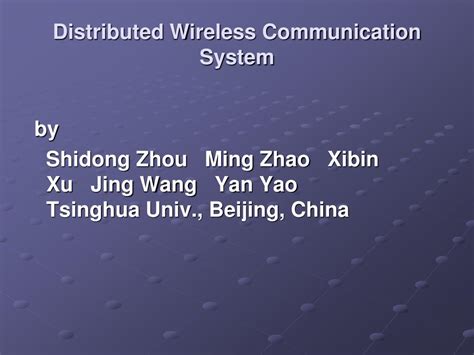 Ppt Summary On Distributed System Concepts And Architectures Powerpoint Presentation Id 3699441