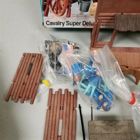 Vintage Playmobil System Cavalry Super Deluxe Set 1704 New In Box