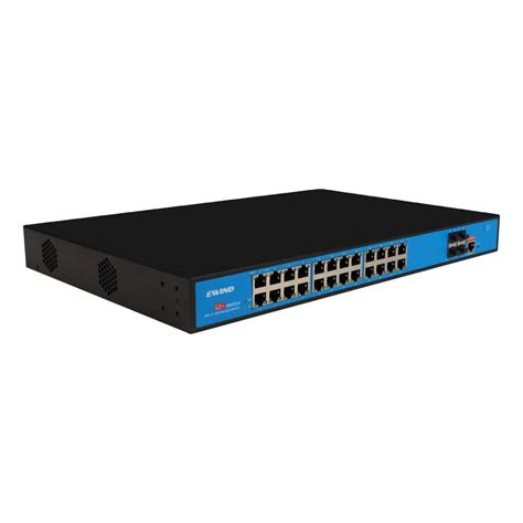 28 Ports L3 Managed Ethernet Switch With 10G Uplink Ewind