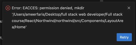Problem With React Installation Rvscode