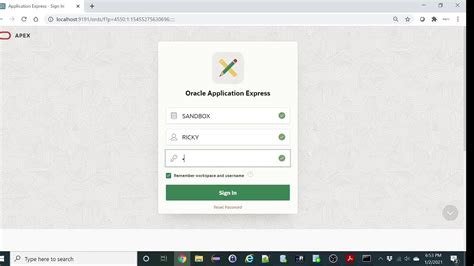 Running Oracle Apex On Ords Oracle Rest Data Services Youtube