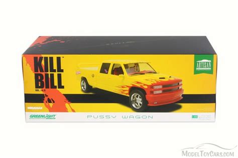 Kill Bill 1997 Custom Crew Cab Pussy Wagon Pick Up Truck Yellow