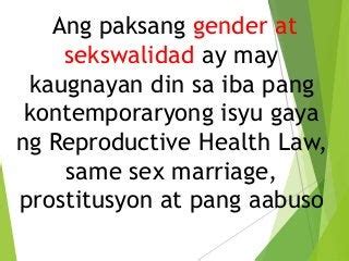 Sex And Gender Ppp PPT