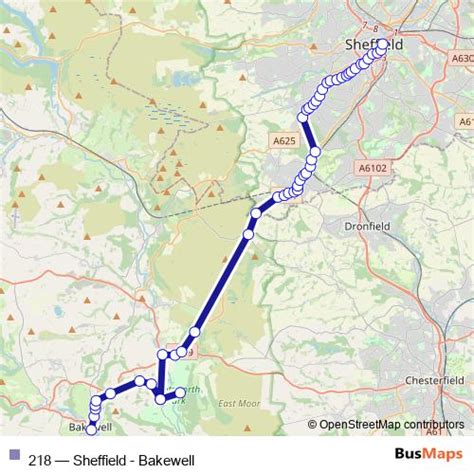 Bus 218 By Tm Travel In Sheffield