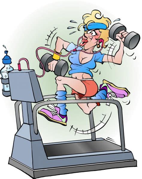 25 639 597 Treadmill Cartoon Vector Images Depositphotos