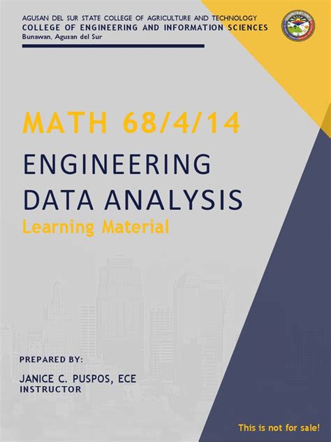 Engineering Data Analysis Learning Mateial 2nd Week Pdf Pdf