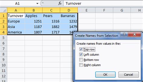 How To Create Multiple Range Names In Excel Design Talk