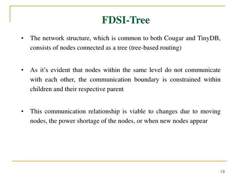 PPT FDSI Tree A Fully Distributed Spatial Index Tree For Efficient