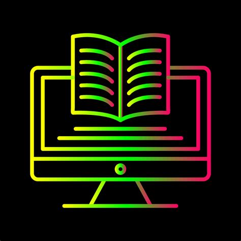 Digital Learning Vector Icon 20227549 Vector Art At Vecteezy