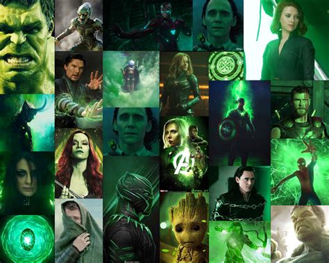 225 Marvel Avengers Rainbow Aesthetic Wall Collage Marvel Collage Kit