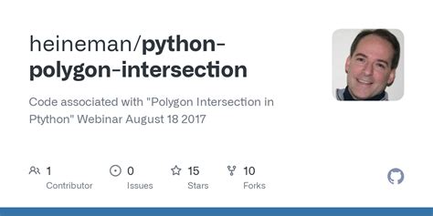 Github Heinemanpython Polygon Intersection Code Associated With