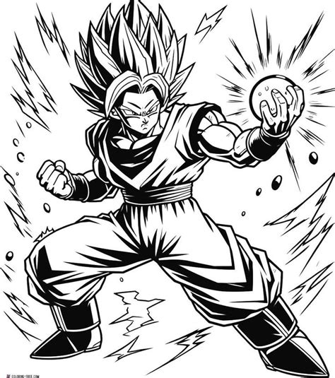 Dbz Coloring Pages Fusion 2025