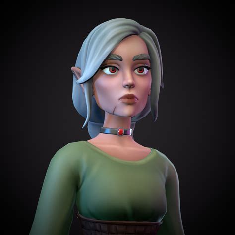 Artstation Elf Girl