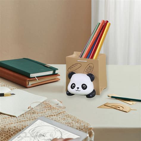 Pandas Pen Container Cute Pandas Pen Containe Multi Purpose Mini Makeup