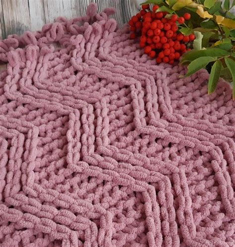 Free Loop Yarn Blanket Patterns With More Loop Yarn Of Course Printable Templates Free