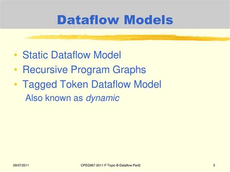 topic b cont d dataflow model of computation ppt download