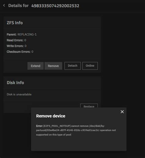 Replacing And Too Many Errors Truenas General Truenas Community Forums