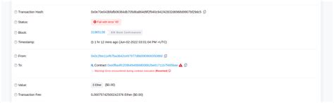 Etherscan How To Get Failed Transaction Status Code By Using Python