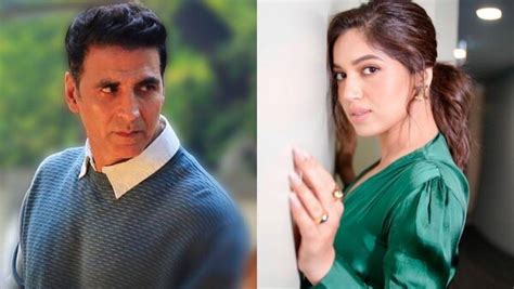 Bhumi Pednekar On Akshay Kumar করোনার সময় বন্ধু হয়ে পাশে ছিলেন অক্ষয় অজানা কথা ফাঁস করলেন