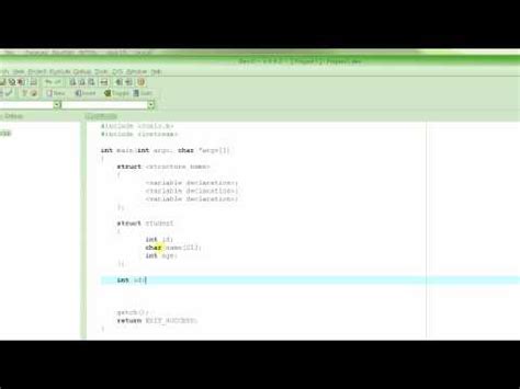 C Programming Tutorial Structures Part HD YouTube