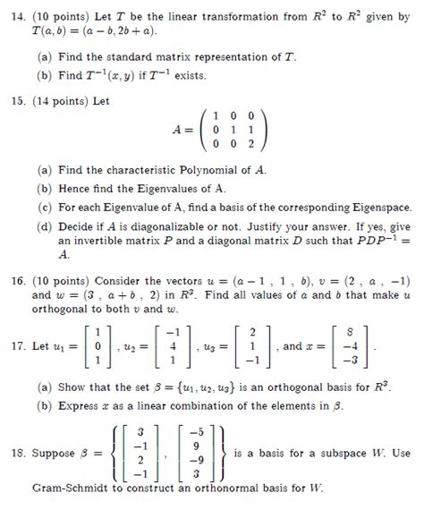 Solved Find The General Solution Of Find The Inverse And