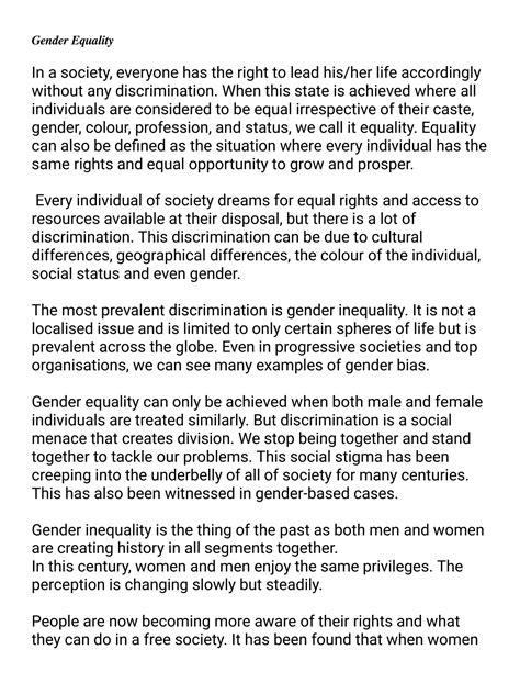 SOLUTION Gender Equality Png Studypool