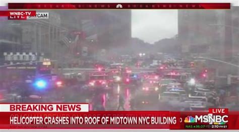 Helicopter Crashes In New York City Pilot Killed