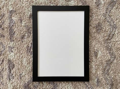 Дървена черна рамка за картина колаж снимка с матово стъкло А3 формат гр София Зона Б 18 • Olx Bg