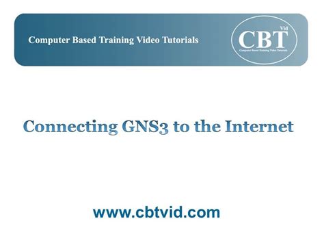 How To Connect GNS3 To The Internet YouTube