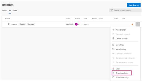 how to set up a pull request in azure devops blogs perficient