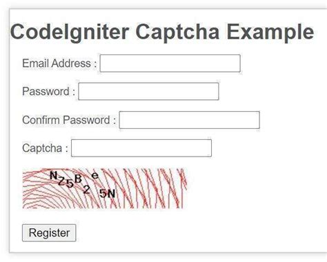 Captcha Using Codeigniter Roy Tutorials