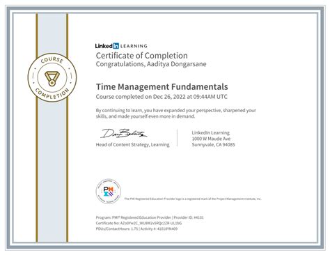 Aaditya Dongarsane On Linkedin Certificate Of Completion