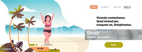 바다 해변에 서 있는 뚱뚱한 뚱뚱한 여자 열 대 섬과 체중 소녀 양육 손 여름 휴가 개념 해변 바다 휴가 여행 전체 길이 수평 복사 공간 건강에 좋지 않은 음식에 대한 스톡