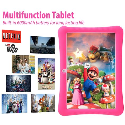 10 инчов детски таблет с марка Lulugti с Android 11 4gb Ram 64gb Rom Ips Hd сензорен екран