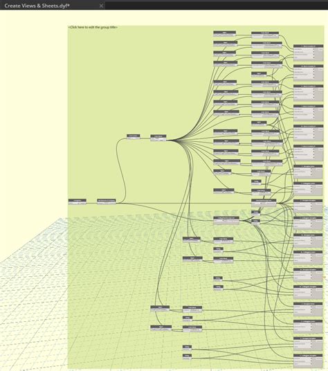 creating multiple sheets based on views revit dynamo