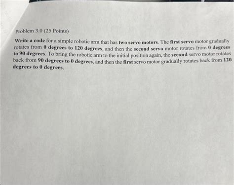 Solved Problem 3 0 25 Points Write A Code For A Simple Chegg