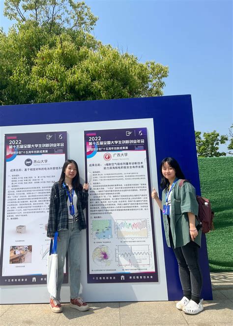我院本科生成果入围参加第十五届全国大学生创新创业年会 广西大学海洋学院