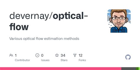 GitHub Devernay Optical Flow Various Optical Flow Estimation Methods