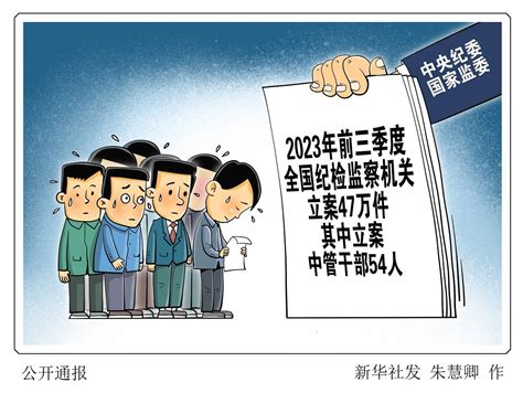 新华视点｜2023年中国正风反腐“成绩单”问题中央领域