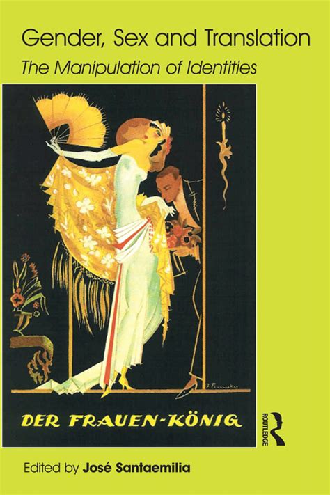 PDF Gender Sex And Translation The Manipulation Of Identities