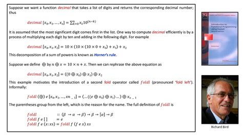 The Functional Programming Triad Of Folding Scanning And Iteration A