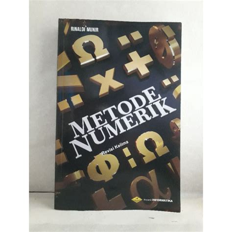 Jual Buku Metode Numerik Shopee Indonesia