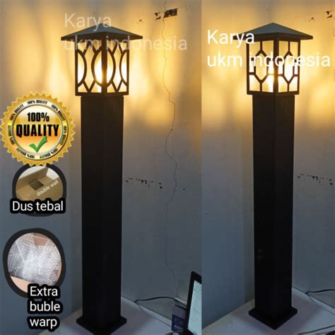 Jual Lampu Taman Model Terbaru Tinggi Cm Harga Terjangkau Shopee Indonesia