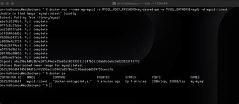 How To Run A Mysql Database In A Docker Container