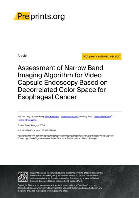 pdf assessment of narrow band imaging algorithm for video capsule