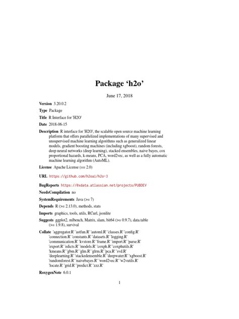 package h2o june 17 2018 pdf deep learning principal component analysis