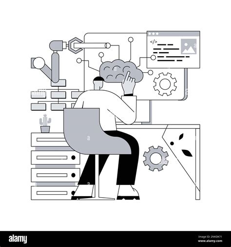 Business Process Automation Abstract Concept Vector Illustration Bpa