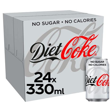 Diet Coke Coca Cola Coke Zero Diet Coke Caffeine Free 24 Can Pack £7 At Tesco