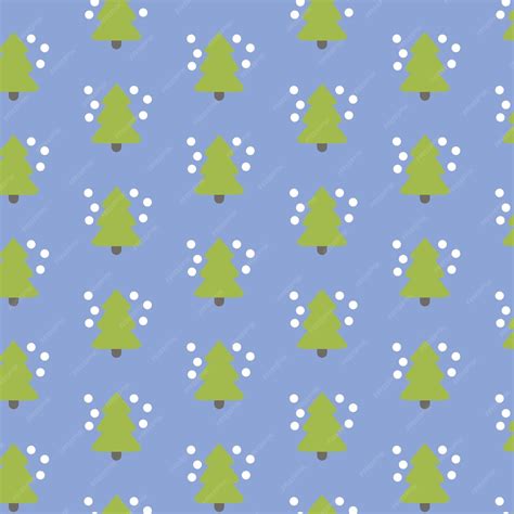 Premium Vector Pattern Christmas Tree Icon Illustration Background